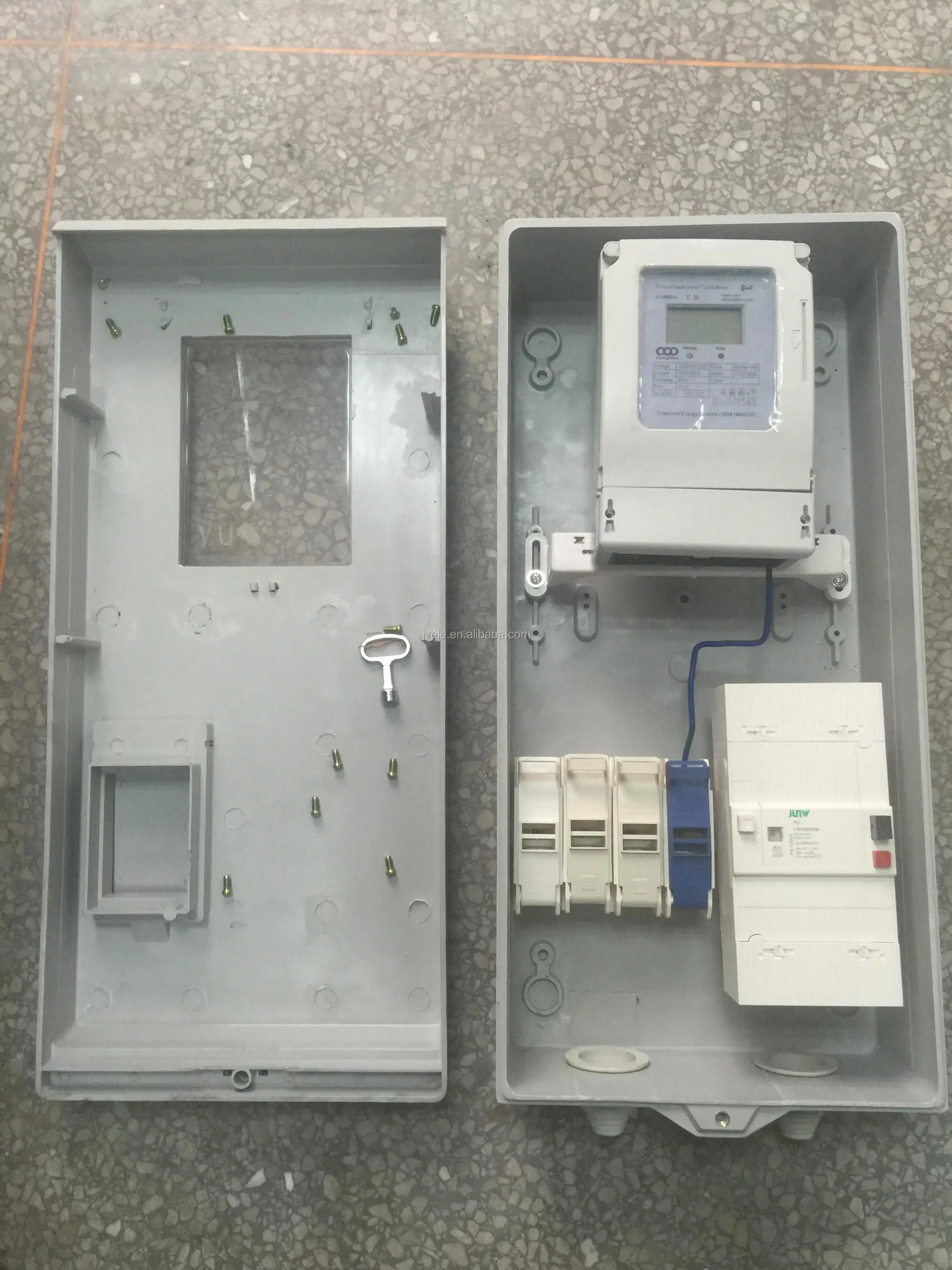 To Supply Single Phase And Three Phase Prepaid Energy Meter Box ...