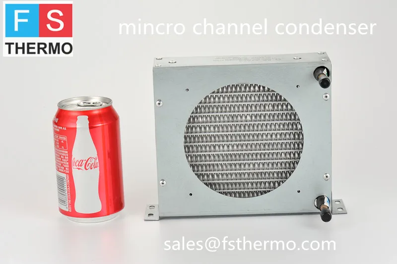 Refrigeration Parts Micro Air Cooled Condenser Evaporator Heat ...