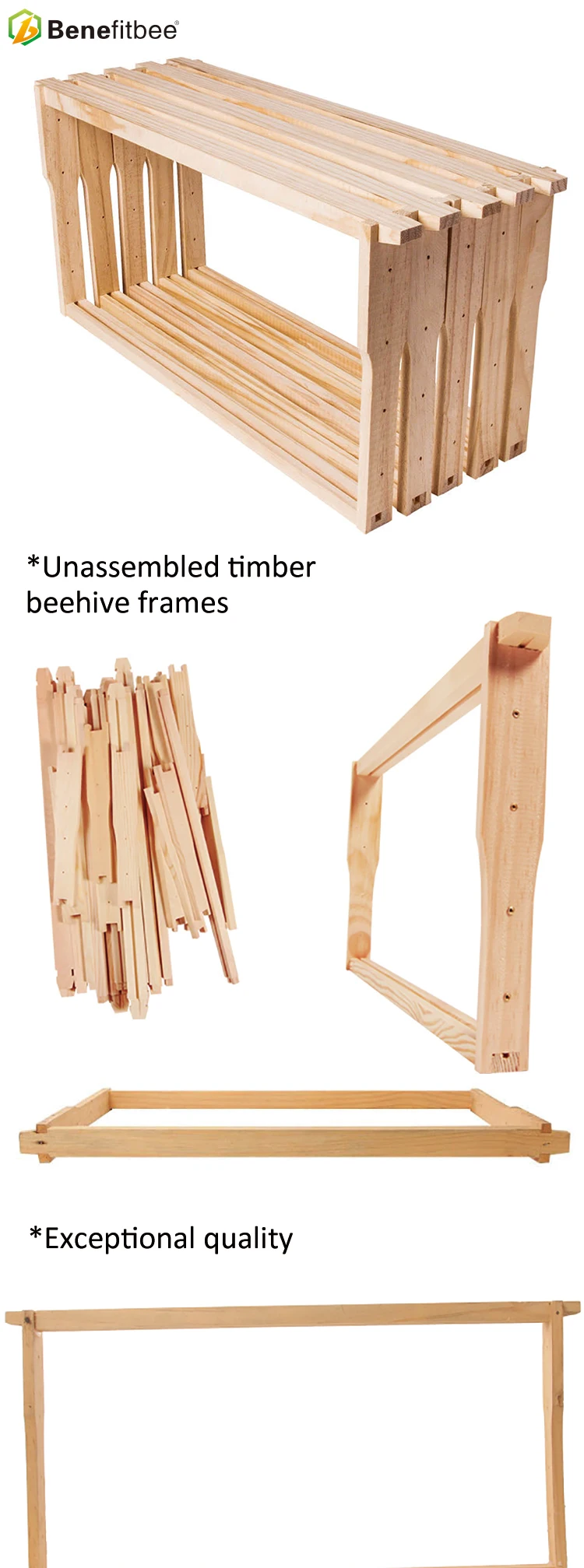 High Quality New Zealand Pine Beehive Frames - Durable & Customizable