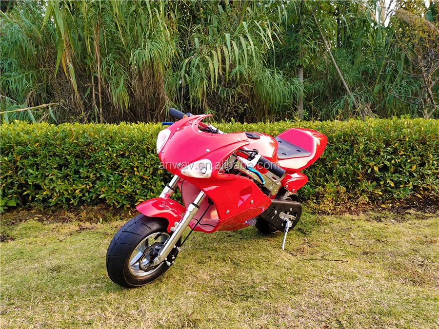 Cheaper Mini Kids 49cc Gas Powered Super Pocket Bike For Sale - Buy ...