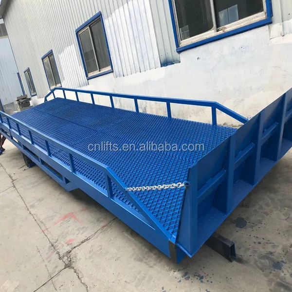 CE Container Load Ramp Truck Unloading Equipment Mobile Yard Ramp