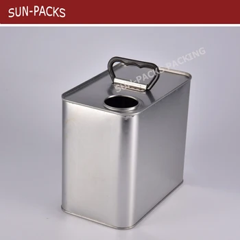 Paint Can Chemical Oil Can 2.5l 4l 5l Rectangular Square Gasoline Tin ...