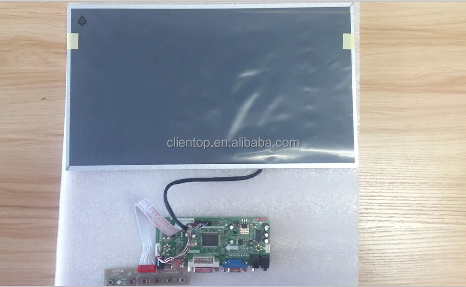 DVI VGA Universal Lcd Controller Board with 15.6" LCD Panel LP156WH4