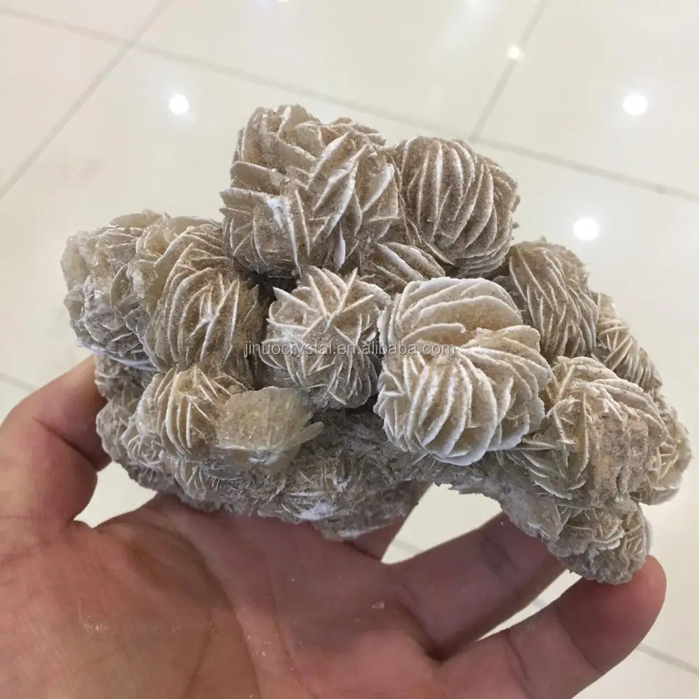 Natural Desert Rose Quartz Crystal Rock Stone Flower Home Decoration ...