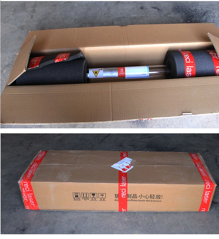 150W RECI CO2 Laser Tube - Long Service Life, 90mm Diameter, Ideal for ...