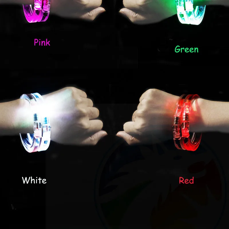Wholesale Custom Led Acrylic Flashing Bracelet For Party,Wedding Gift ...