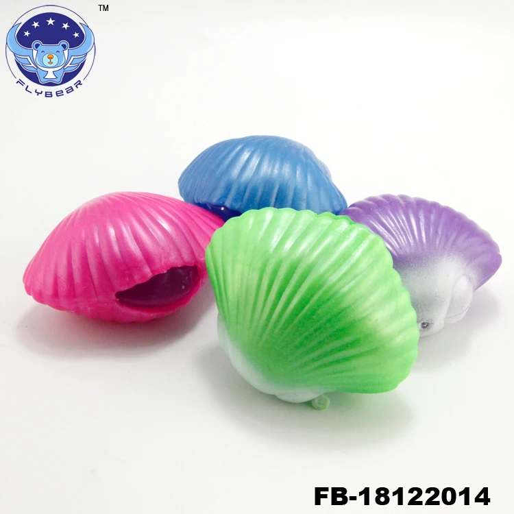 2021 New Hot Mesh Squeeze Squishy Shell Ball Surprise Toy Squeeze Ball ...