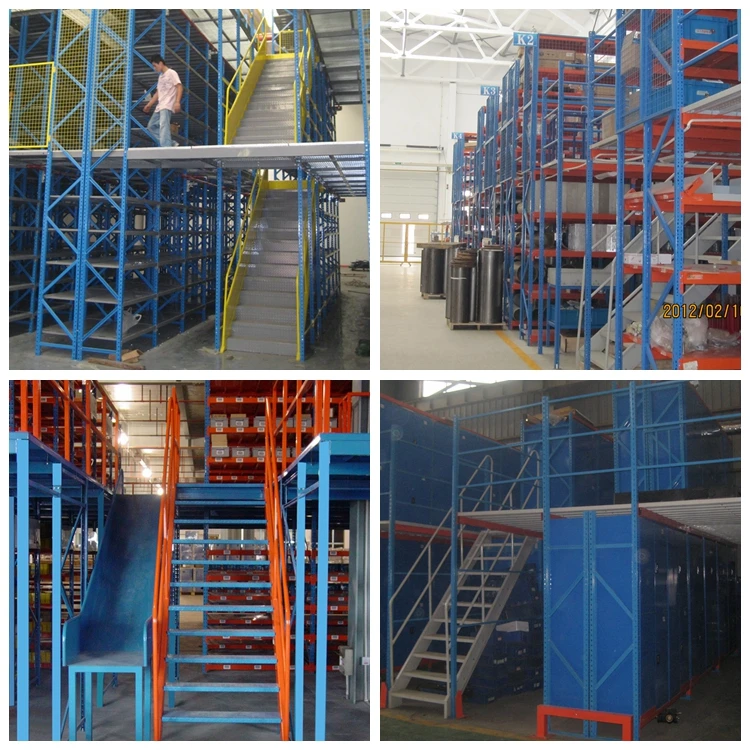 Steel Structures Used Storage Platforms Multi Tier Storage Racking ...