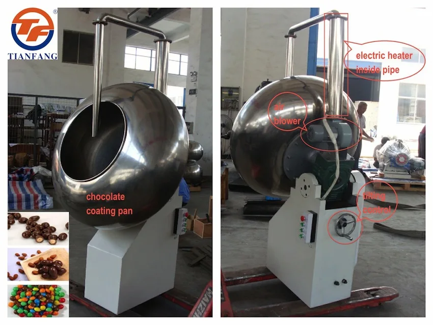 Tpgj1250 Chocolate Panning Machine - Buy Chocolate Panning Machine ...