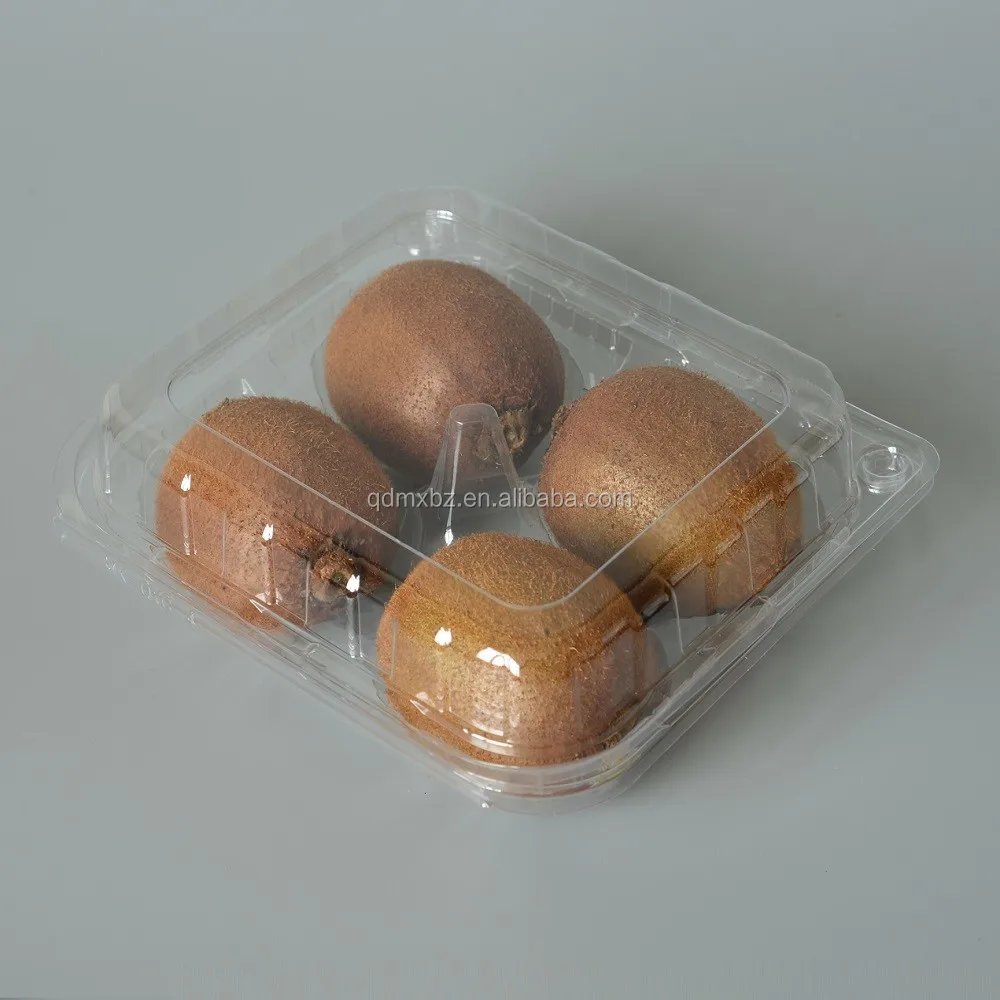 Disposable Blister Plastic Mango Cake Packaging Container