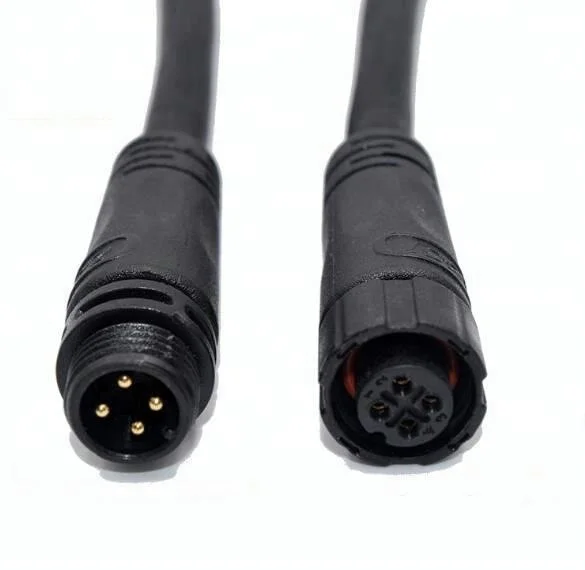 Conector Circular M12 De Cable Eléctrico,A Prueba De Agua Ip68,4 Pines ...