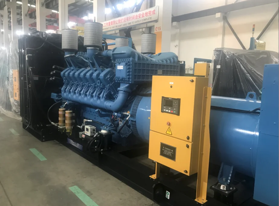 5mw Power Plant Combined With 1megawatt/ 1000kw Diesel Generator ...