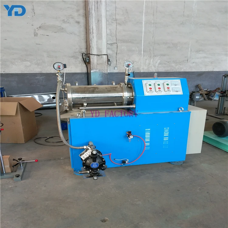 Advanced Technology Horizontal Lab Bead Mill for Manufacturing Plant