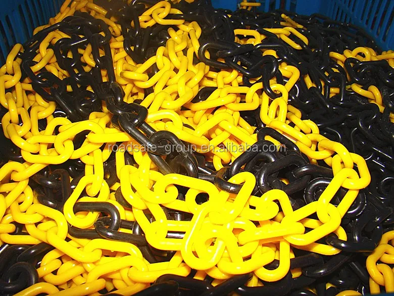 2024 Plastic Chain Caution - Durable & Reflective Safety