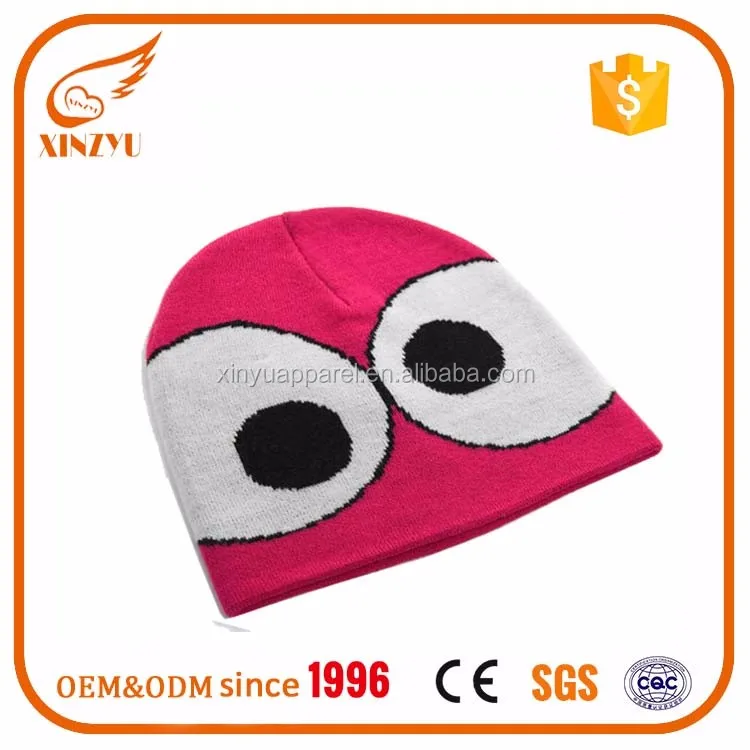 Cute Cartoon Characters Beanie Hat Knitted Beanie Wholesale - Buy Cc ...