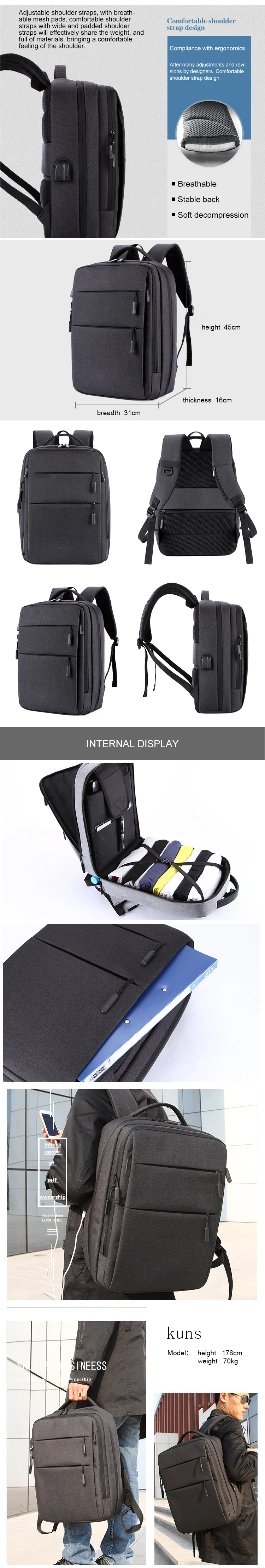 Custom Computer Notebook Laptop Messenger Case Waterproof Pc Backpack ...