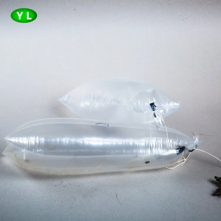 Pe Clear Gas Column Bag Oral Blowing Inflated Plastic Bag Inflatable ...