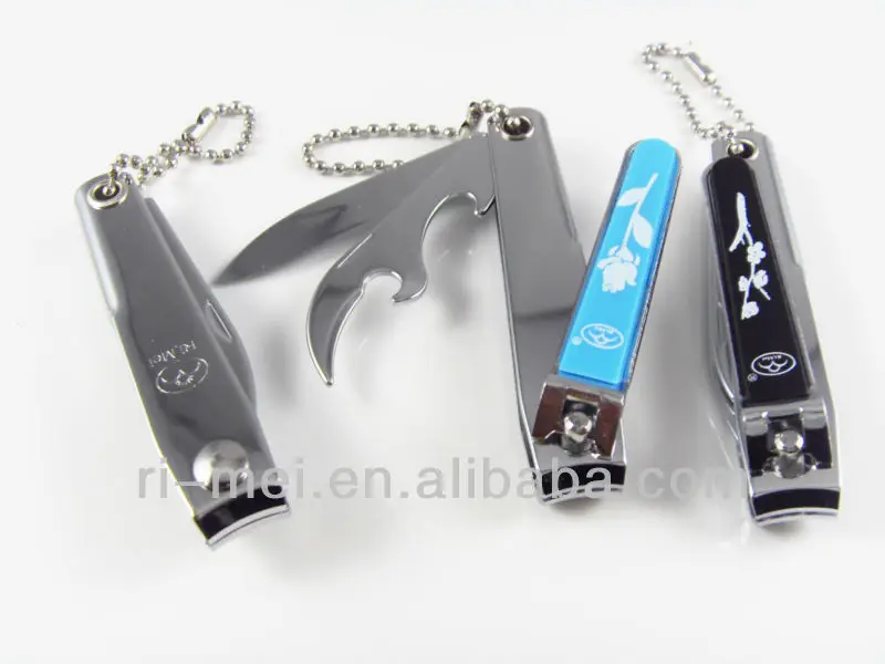 Custom Finger Nail Clipper with Bottle Opener & Cover