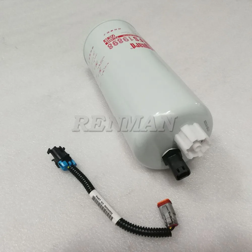 4960197 4327370 Fs19898 Cummins Engine Isz13 Qsz13 Fuel Filter Water ...