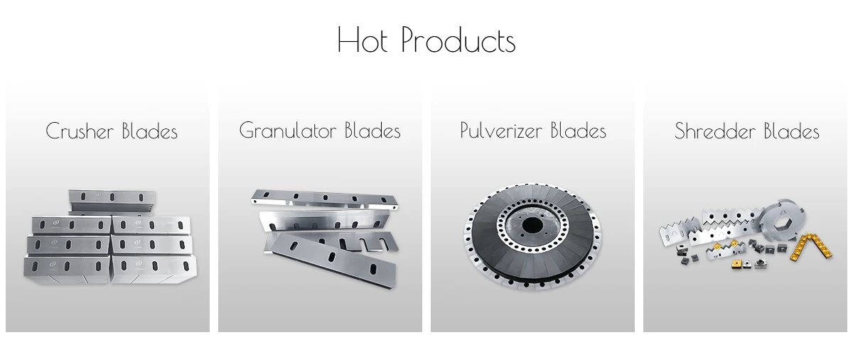 Sweeu Knives Jiangsu Co., Ltd. - Crusher Blade, Shredder Blade