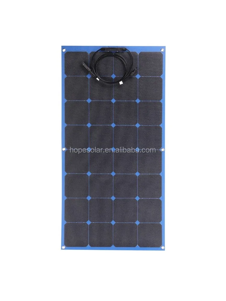 Sunpower 100w Flexible Etfe Solar Panel - High Efficiency Solar Module Odm