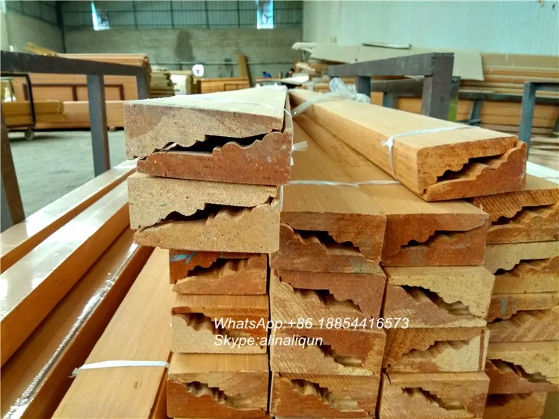 Recon Teak Half Round Wood Beading - Customizable Solutions
