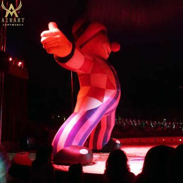 Inflatable Cartoon Clown Character - Perfect for Circus Events