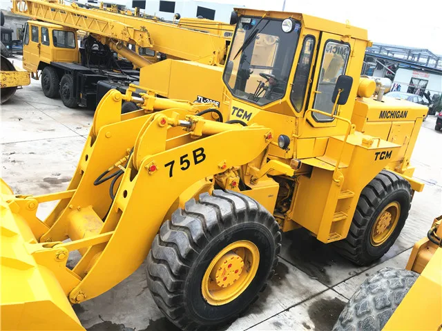 Used TCM Wheel Loader - High Digging Power & Reliable Performance