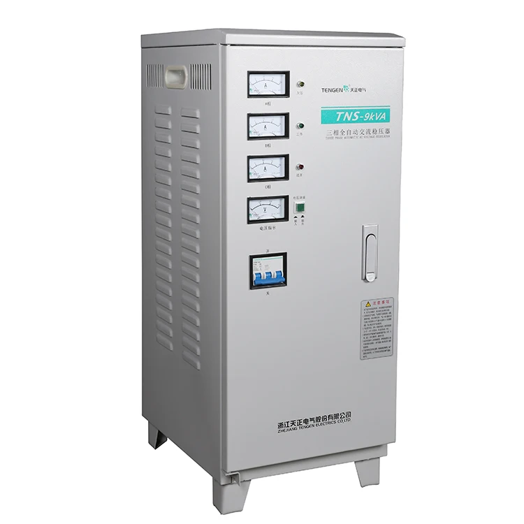 Three Phase Relay Type 15kva Automatic Whole House Voltage Stabilizer ...