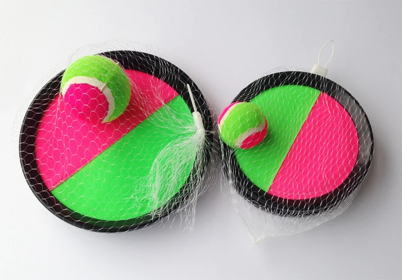 Family Toy Catch Ball Plastic Material With Sticky Catch Ball And Ball ...