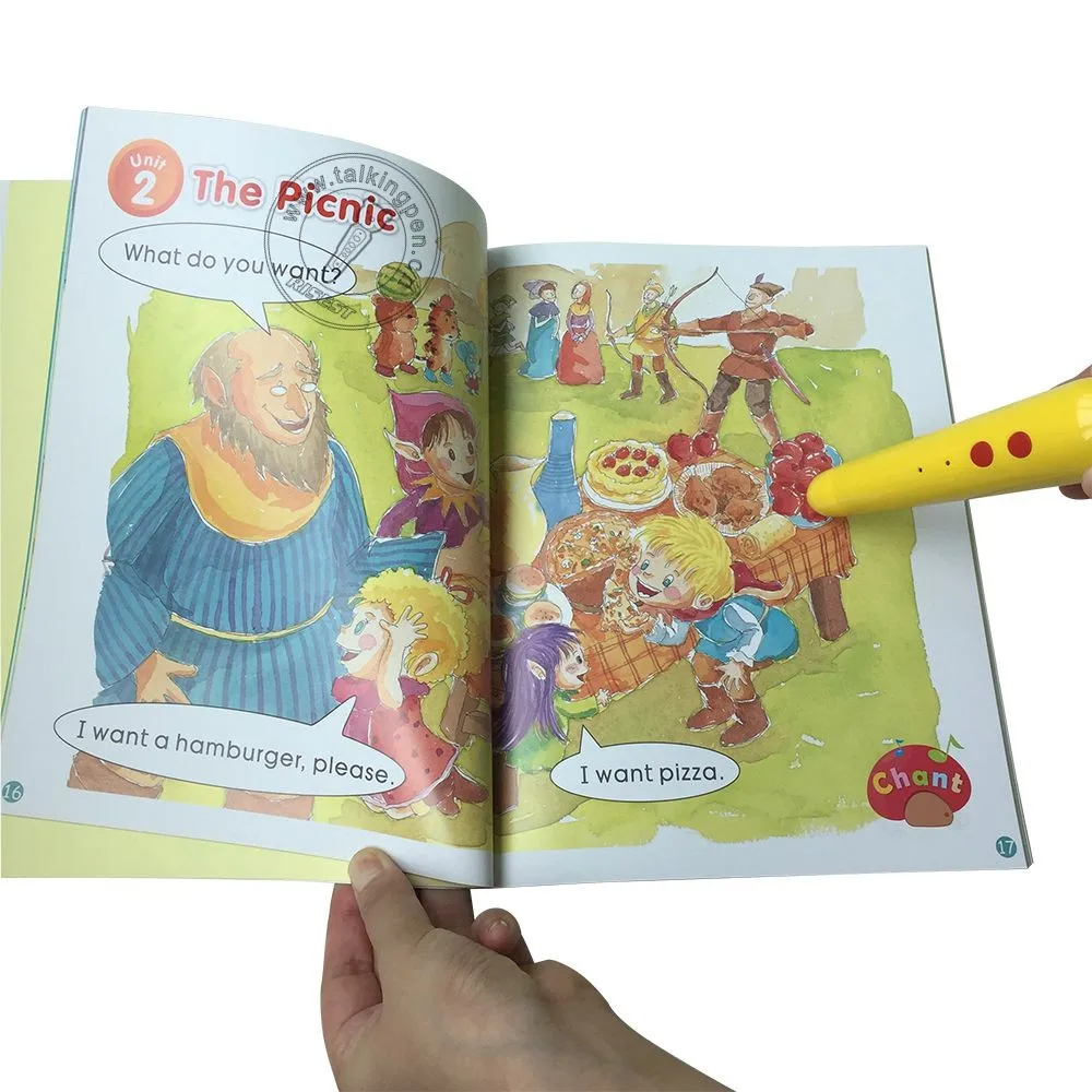 Suitable For Kindergarten English Textbooks With Talking Pen Super Fun ...