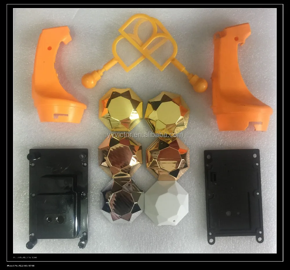 Abs Material With Mirror Polishing Chrome Plating Surface Custom ...