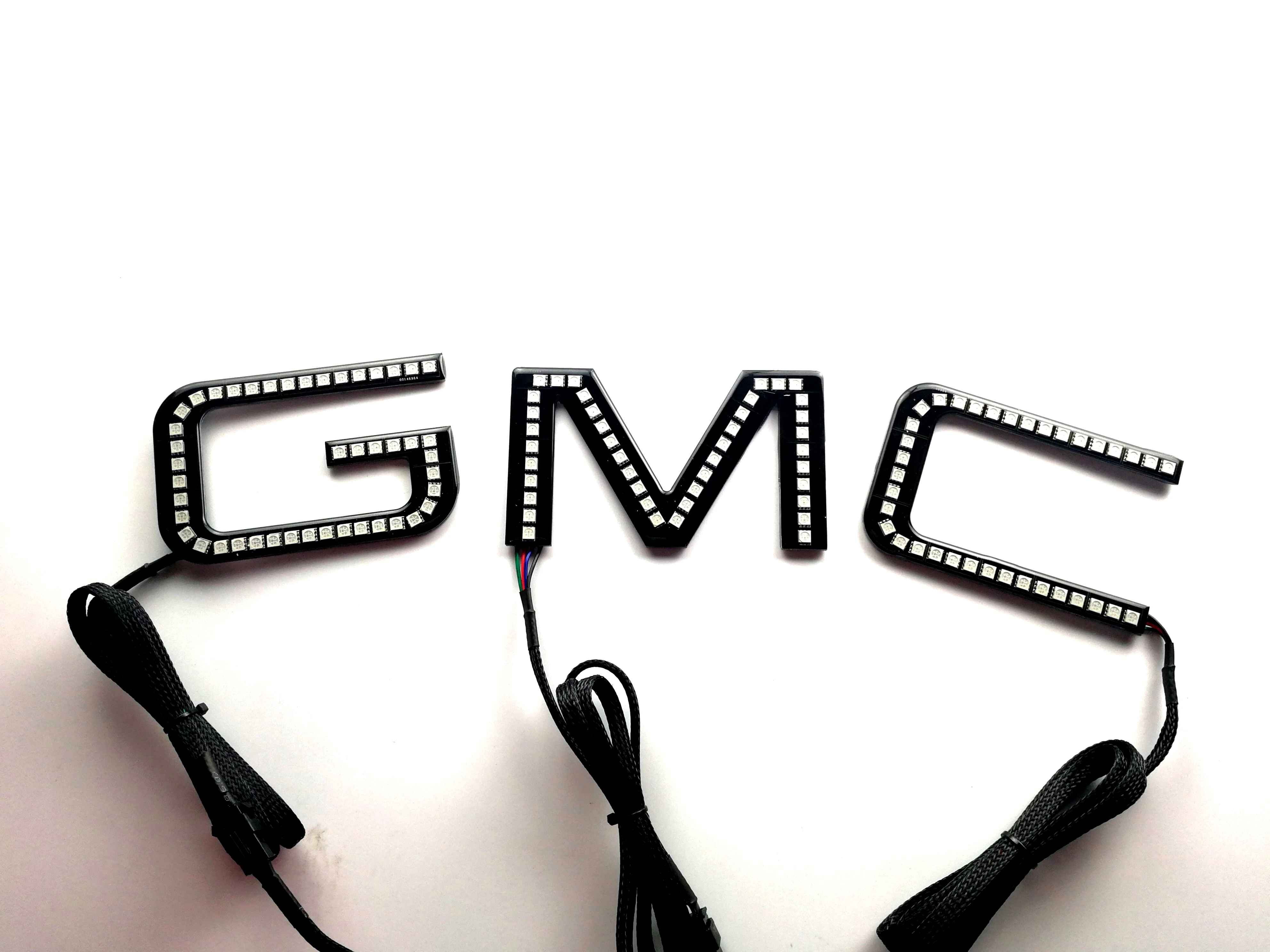 Truck Front Light Gmc Logo Led Light Rgb Halo Ring - Buy Gmc Emblem ...