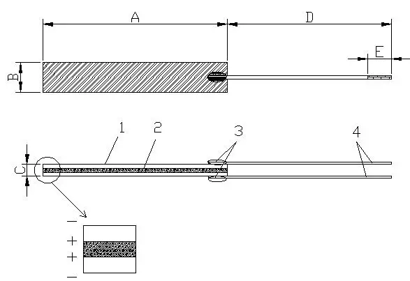 JIAKANG Piezoelectric Ceramic Bimorph Actuator for Jacquard Comb