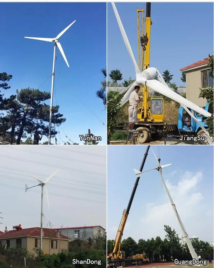5000 Watt Wind Turbine Energy Power Generator System - Buy Wind Turbine ...