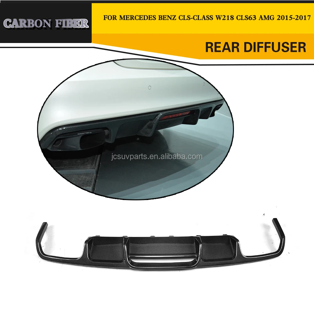Carbon Fiber Rear Diffuser For Mercedes Cls-class W218 Cls63 - Buy Rear ...