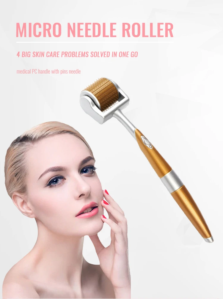 High Quality Derma Rolling System Microneedle Titanium Derma Roller ...