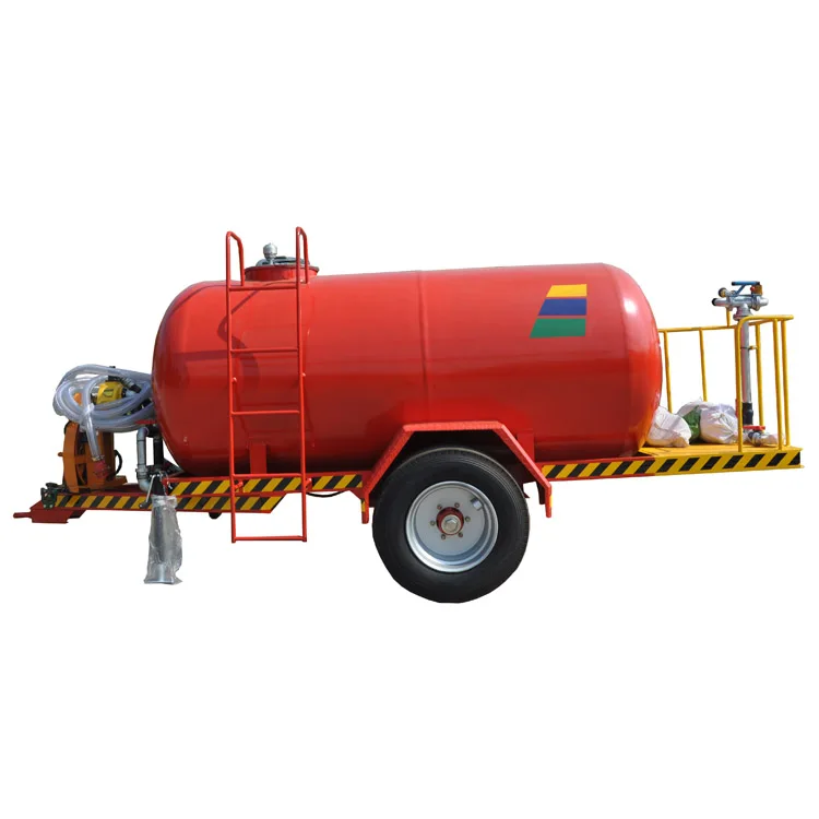 5000L Forest Use Fire Fighting Water Tank Truck Trailer