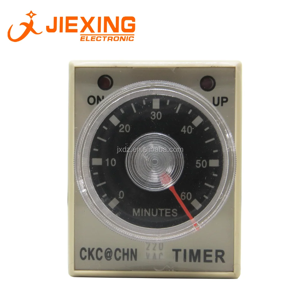 AH3-3 Timer Relay - 220VAC, 60 Min, 8pin, Sealed, Original