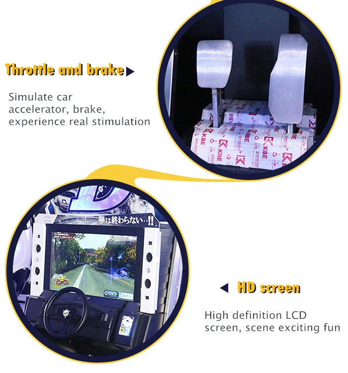 Initial D Car Driving Simulator Arcade Games Car Race Game Machine ...