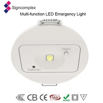 Ip20 Lamp Mounted Emergency Led Downlight - Buy Lamp Mounted Emergency ...