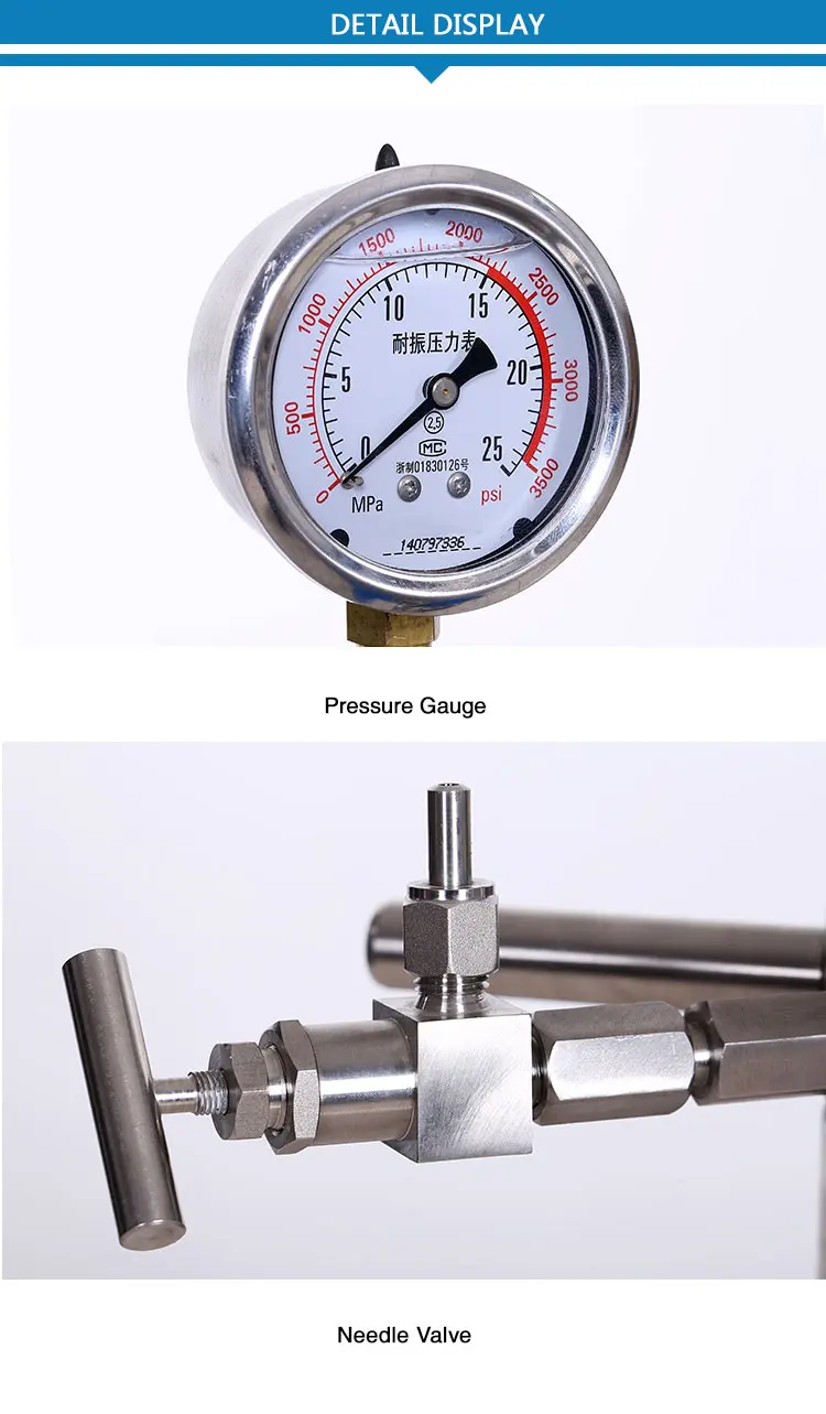 Stainless Steel Mini Cf-Series High Pressure Reactor Vessel