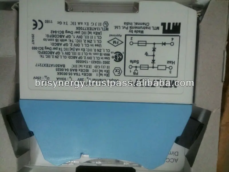 MTL7787 + MTL Shunt-ไดโอดอุปสรรคความปลอดภัยของแท้ที่มีคุณภาพสูง ...