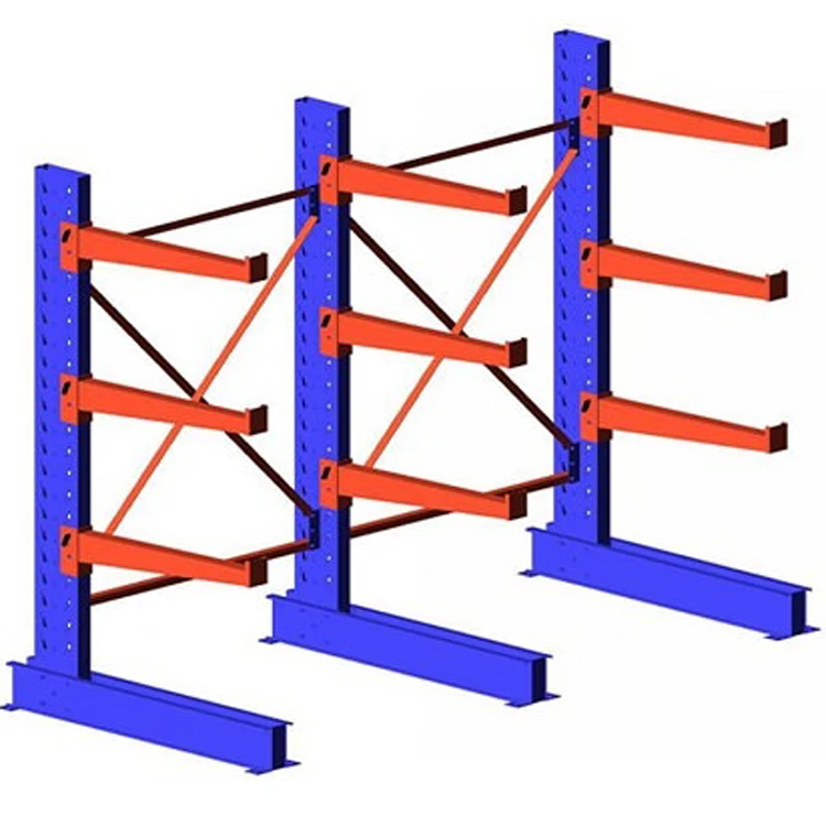 Rebar Quality Double Side Angle Cantilever Shelving Rack For Sale - Buy ...