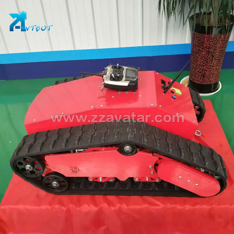 Heavy Load Robot - DTV Shredder Tracked Vehicle Chassis