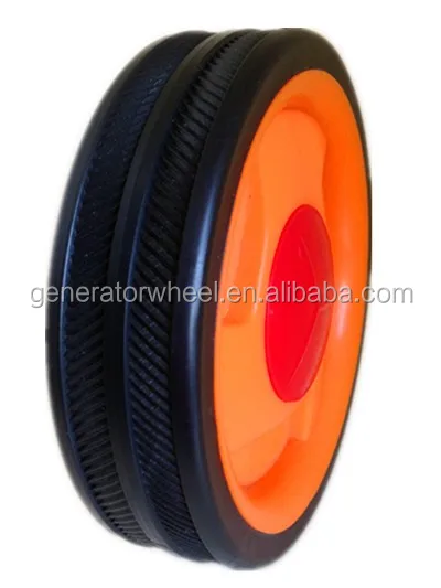 4 Inch Molded Plastic Toy Wheels and Tires - ISO9001:2015