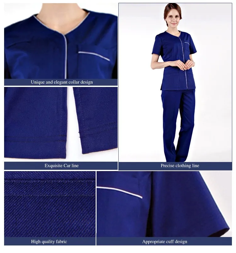 Custom New Design Medical Scrubs,Nurse Scrub Suits - Buy Custom Scrub ...