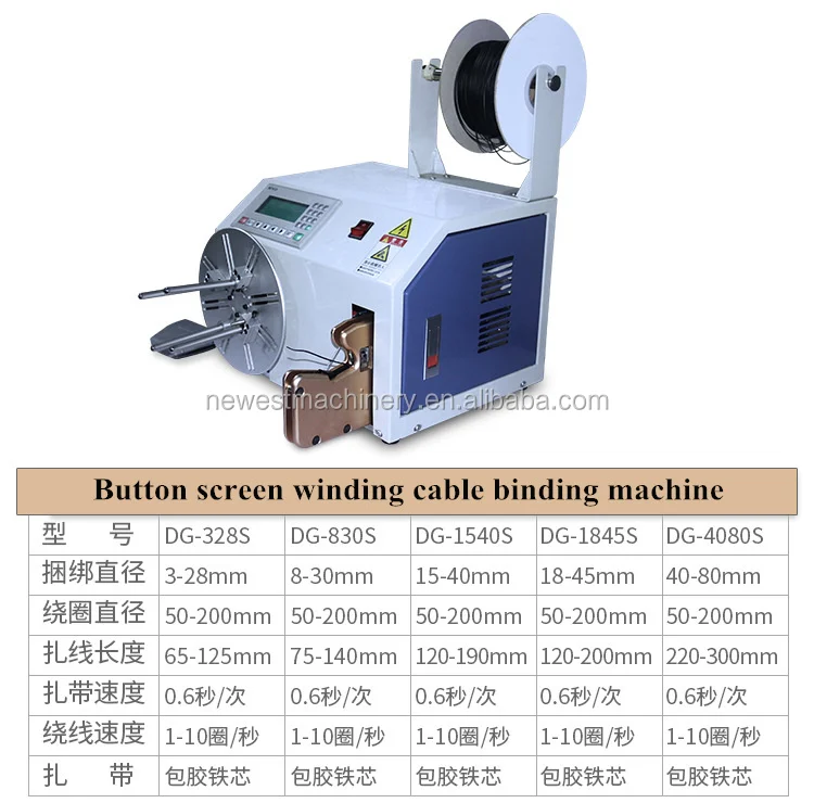 Cable Wire Coil Winding / Wire Binding Machine / Twist Tie Machine ...