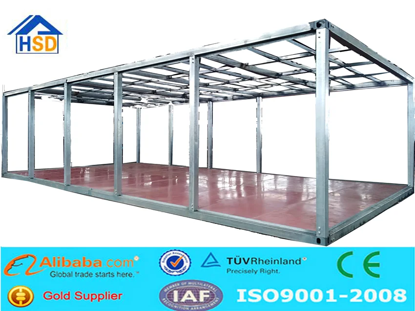 Iso Certificated Steel Structure Shipping Container Frames For Sale ...