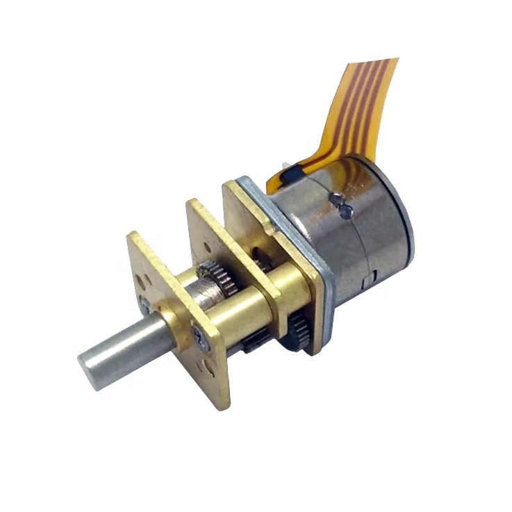 High Torque Micro Stepper Motor with Gearbox - 3.3V DC